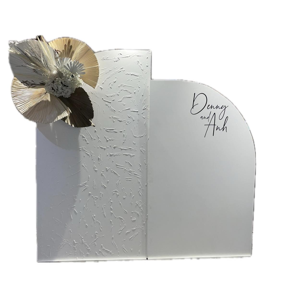 Backdrop Decal Personalisation Adelaide Wedding Hire