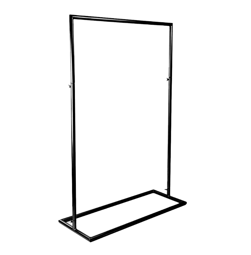 Metal Signage Stand Black – Adelaide Wedding Hire