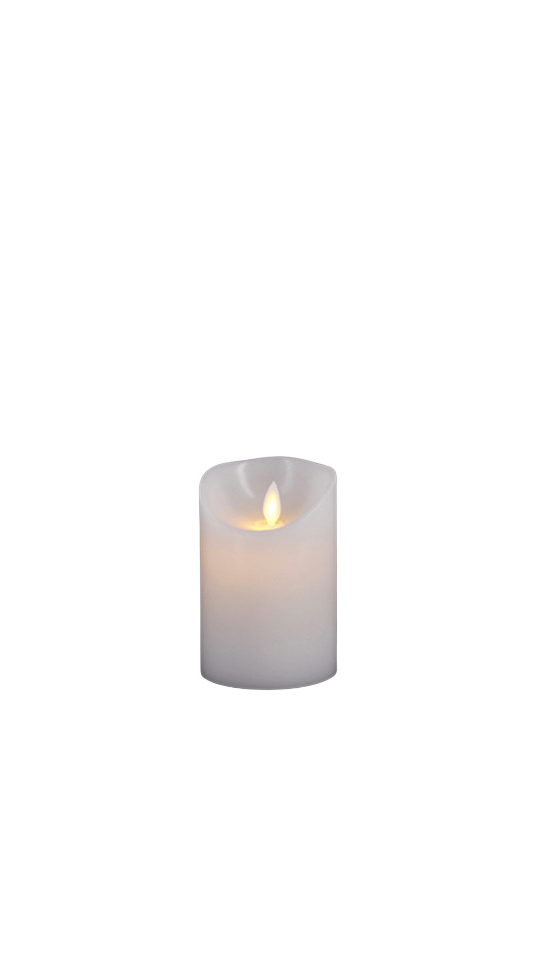 Moving Flame LED Candle 12.5cm – Adelaide Wedding Hire