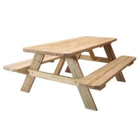 Large Picnic Table Wooden – Adelaide Wedding Hire